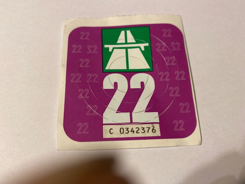 CH Autobahn Vignette 2022 (Neu (gemäss Beschreibung)) in Dietikon für CHF 2.1 – mit Lieferung ...