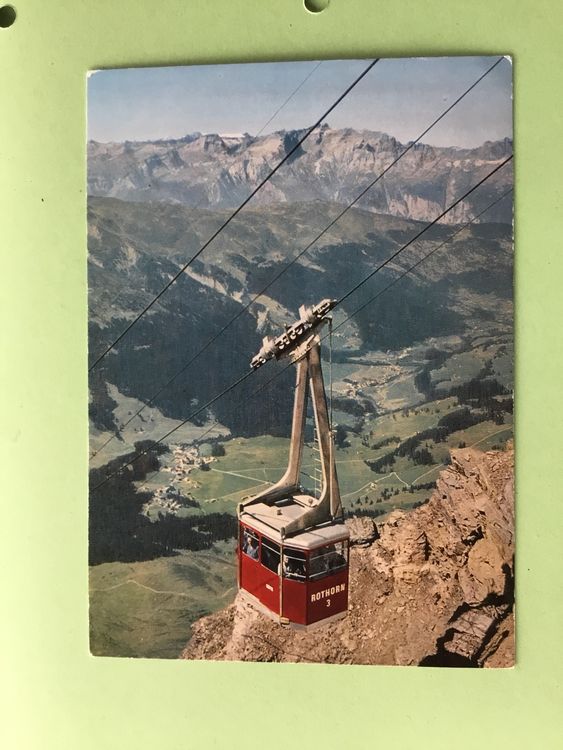 AK Luftseilbahn Seilbahn Lenzerheide Rothorn | Kaufen auf Ricardo