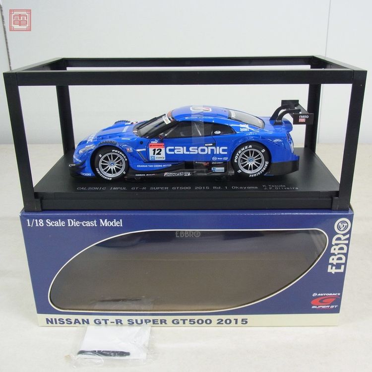 Nissan GT-R GT500 #12 Super GT Serie Okayama 1/18 Ebbro NEU | Kaufen auf Ricardo