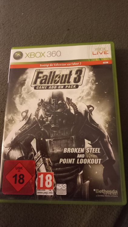 Fallout 3 - Broken Steel&Point lookout Addon Xbox360 Game | Kaufen auf ...