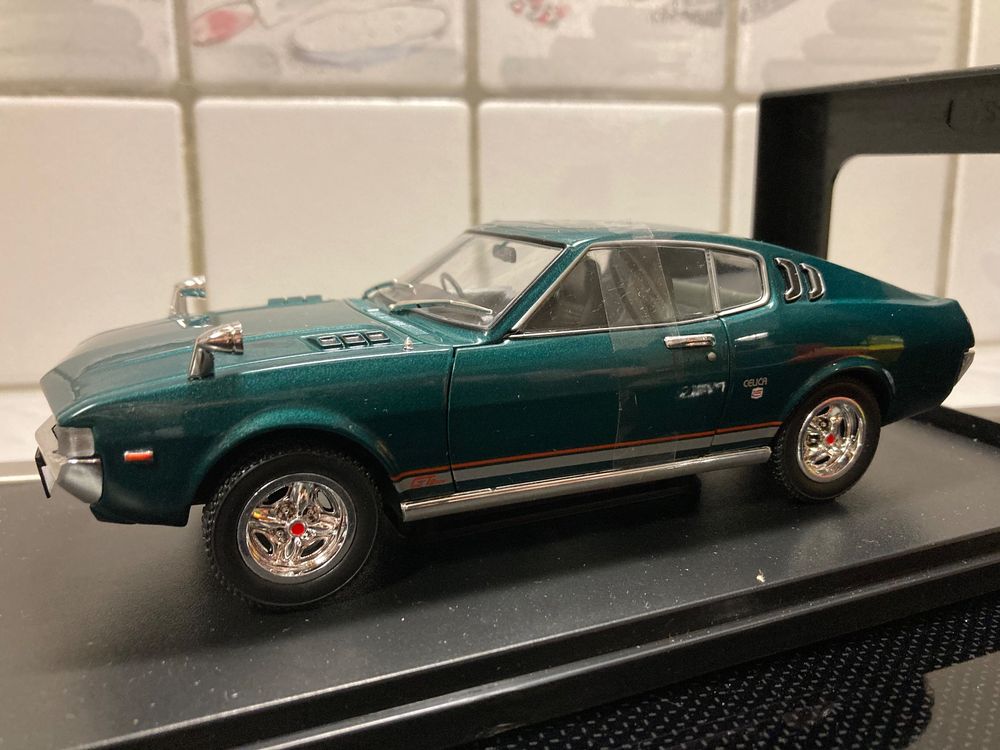 Toyota Celica LB 2000 GT dunkelgrün 1/24 NEU/OVP (Neu und originalverpackt) in Messen für CHF 32 ...