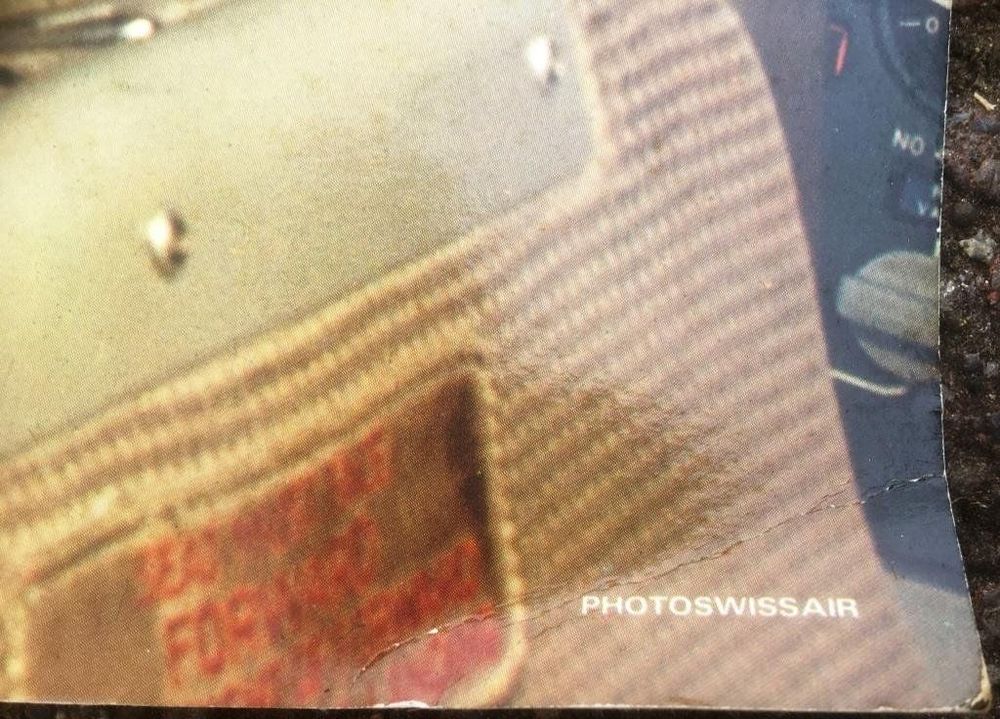 SWISSAIR B747-200 Cockpit Poster | Kaufen auf Ricardo