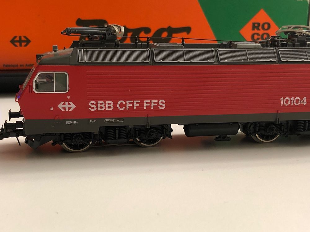 schöne Roco SBB Re 4/4 lV 10104 - AC | Kaufen auf Ricardo