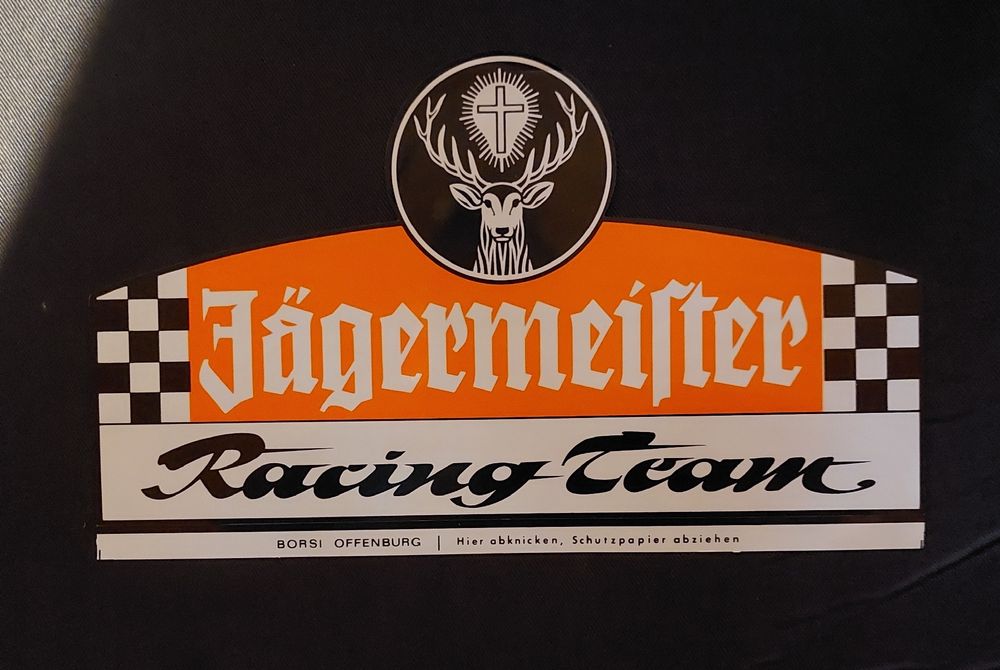 Aufkleber Jägermeister Racing-Team | Kaufen auf Ricardo