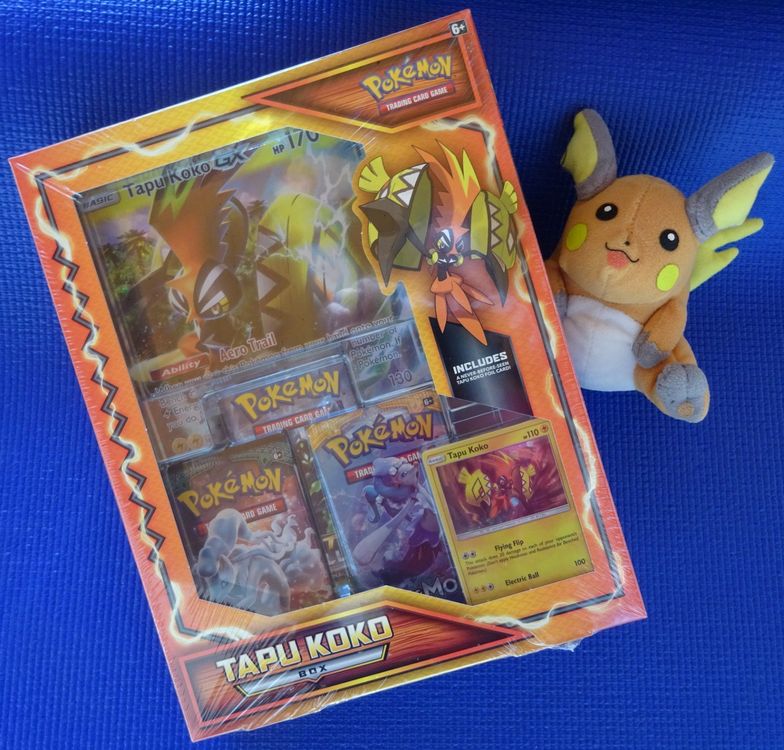 Pokémon TAPU KOKO Box, XY FATES COLLIDE (Neu und originalverpackt) in ...