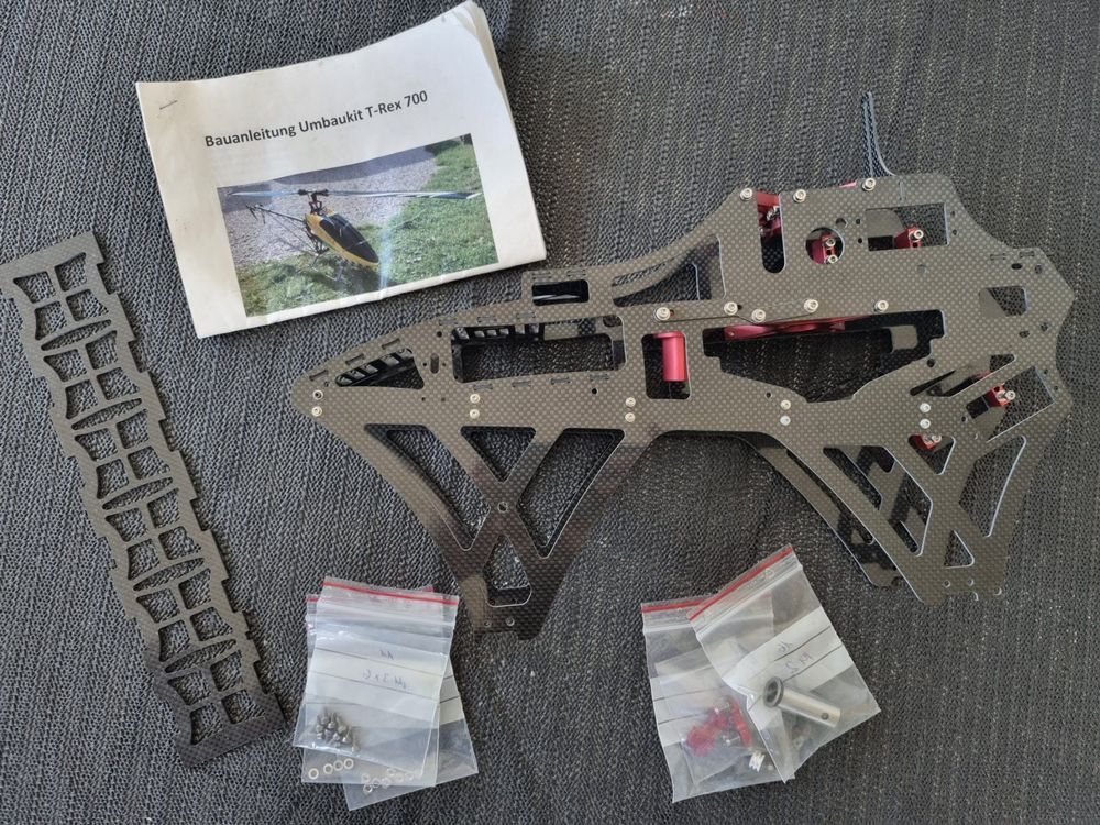 Trex 700 Umbaukit und Haube | Kaufen auf Ricardo