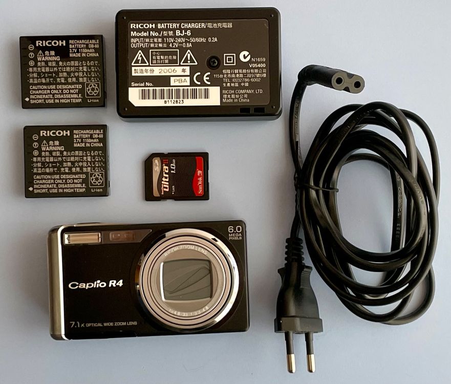 Ricoh Caplio R4 / 6.0MP + accessori Originali (Usato) a Savosa per CHF ...