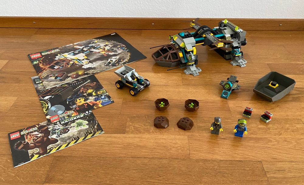 LEGO Rock Riders 4980 Tunnel Transporter kpl. mit BA | Kaufen auf Ricardo