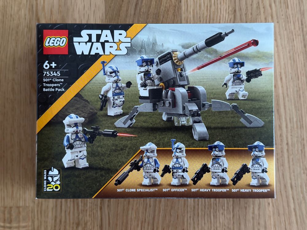 LEGO 75345 Star Wars Clone Troopers de la 501ème légion (Neu und ...