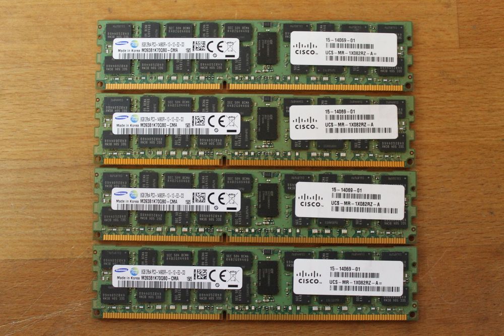 4x RAM Server DDR3 à 8GB (Gebraucht) in für CHF 12.75 – mit Lieferung ...