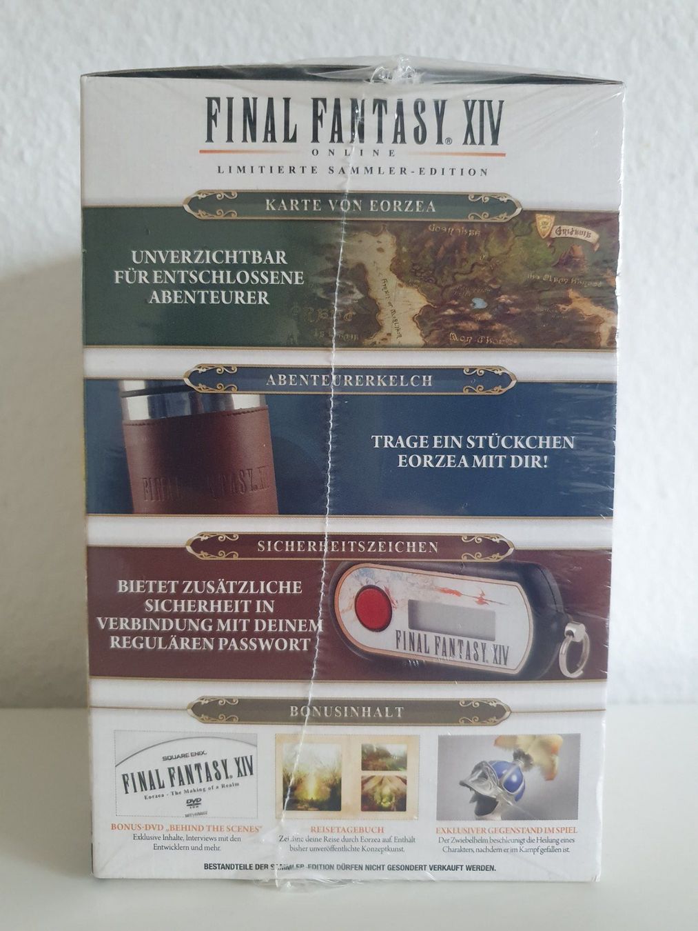 PC Final Fantasy XIV Limited Edition (2010) Semi Big Box NEU (Neu und ...