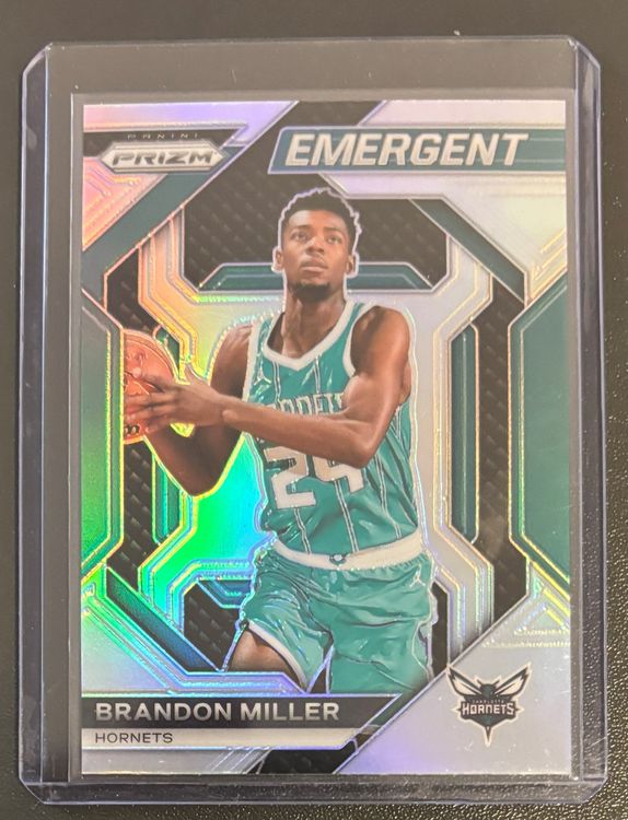 NBA Brandon Miller 2023-24 Prizm Emergent Silver Rookie Card | Kaufen ...