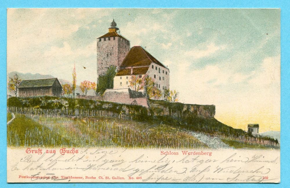 Gruss aus Buchs 1903 - Schloss Werdenberg | Kaufen auf Ricardo