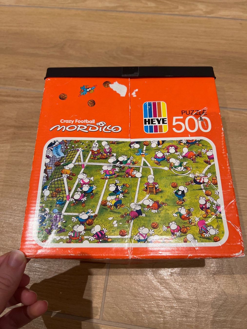Heve Mordillo - Crazy Football, 500 Teile (Gebraucht) in Sennhof für ...