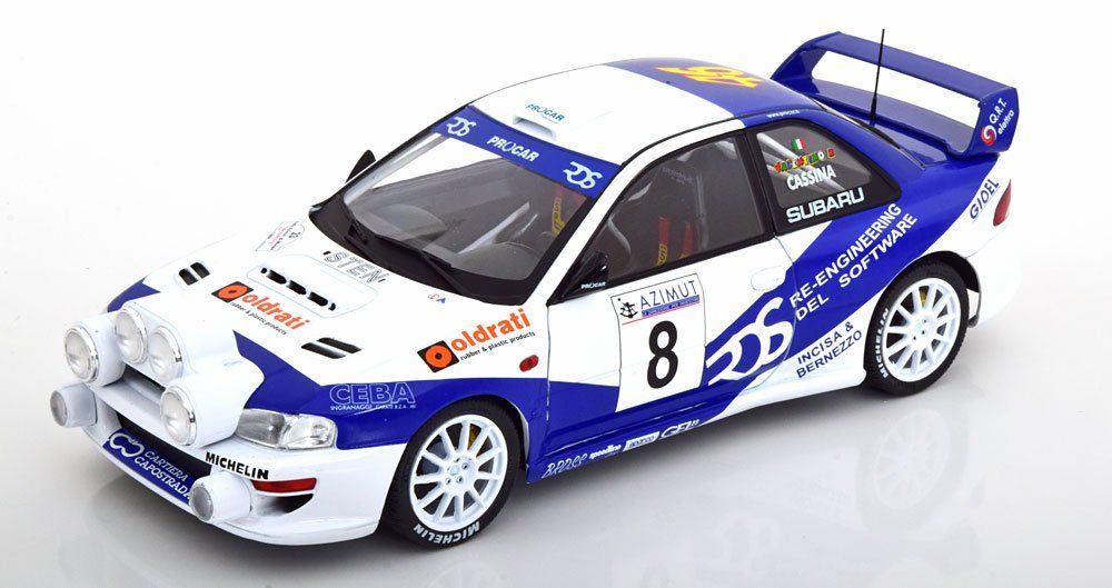 Subaru Impreza Coupé 22B STi WRC #8 Rallye Monza 2000 (Neu und ...