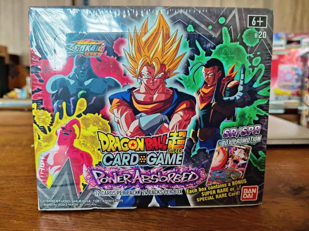 Power Absorbed Display Dragonball card game B20 Englisch | Kaufen auf ...