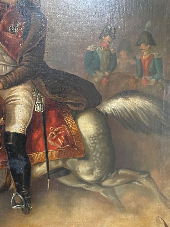 Seltenes antikes 1700er Napoleon Ölgemälde (Gebraucht) in Meilen für ...