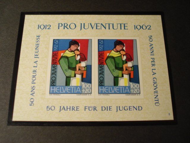 Block Pro Juventute 1962 ** (Gebraucht) in Niederwil AG für CHF 1.1 – mit Lieferung auf Ricardo ...