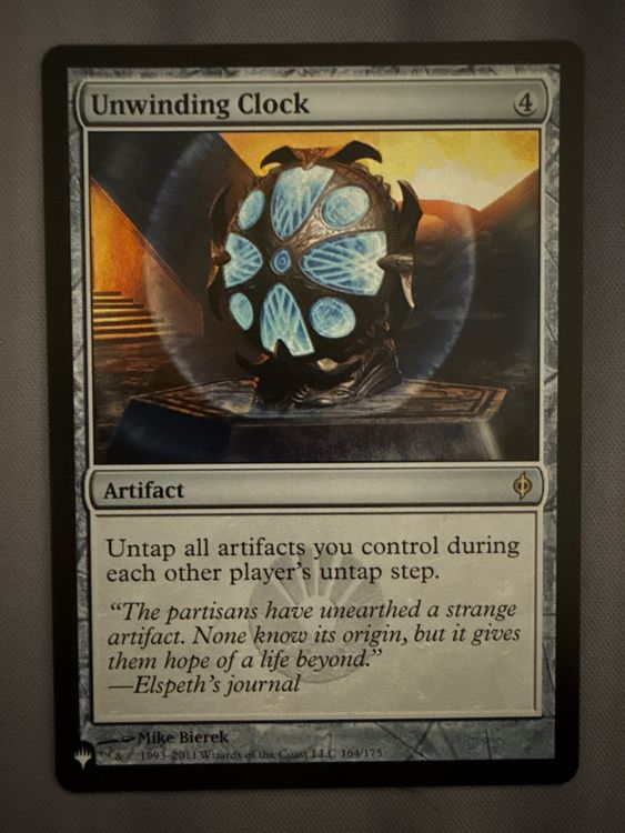 Unwinding Clock 164/175 The List | Kaufen auf Ricardo