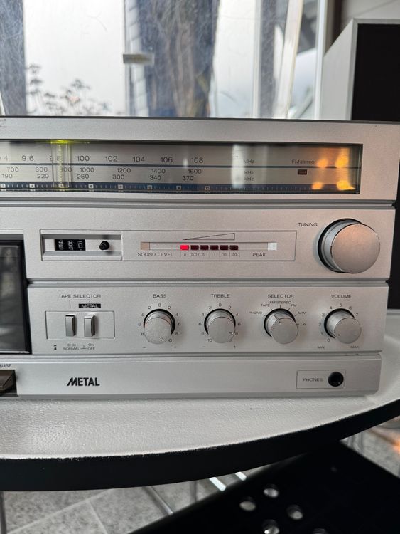 Sharp Stereoanlage mit Plattenspieler – Verstärker Set SG-12 (Gebraucht ...