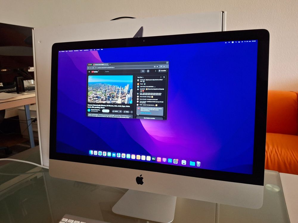 Apple iMac 27" Intel Core i5, 16GB RAM(macOS Monterey) (Gebraucht) in Wetzikon ZH für CHF 150 ...