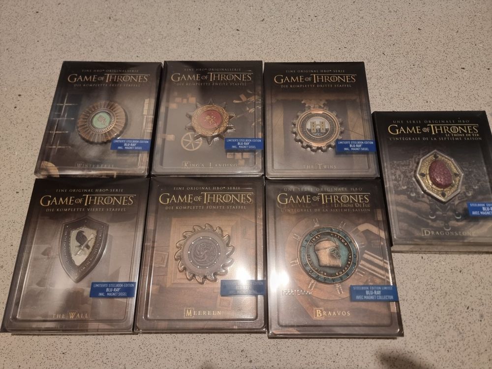 Game of thrones Steelbook Magnet (Gebraucht) in Luzern für CHF 130 ...