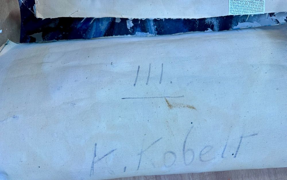 Hans Egger / Hansegger (1908-1989) Portrait von Karl Kobelt (Gebraucht ...