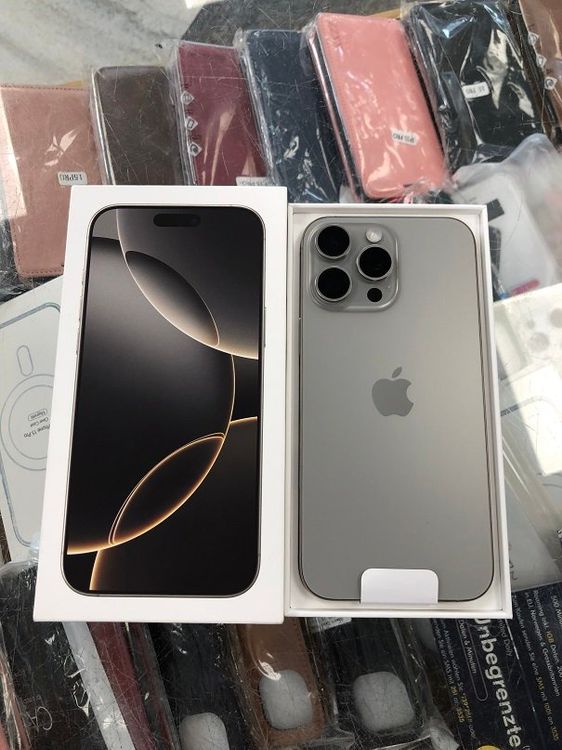 IPHONE 16 PRO MAX 256GB NATURAL TITANIUM FABRIKNEU!!! (Neu und originalverpackt) in Zürich für ...