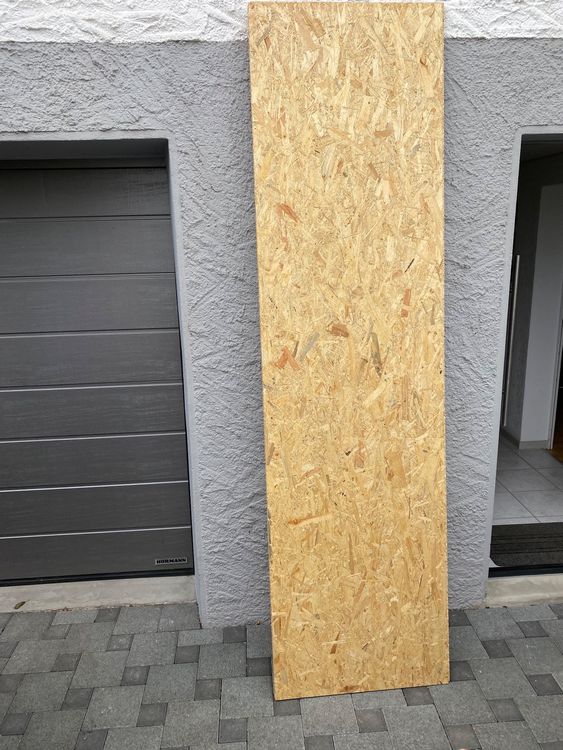 OSB 3 Platten 2500mm x 675mm x 15mm mit Nut und Kamm | Kaufen auf Ricardo