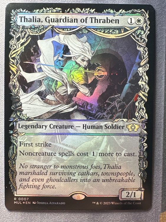 Thalia, Guardian of Thraben FOIL Variant 0007 (Neu (gemäss Beschreibung ...