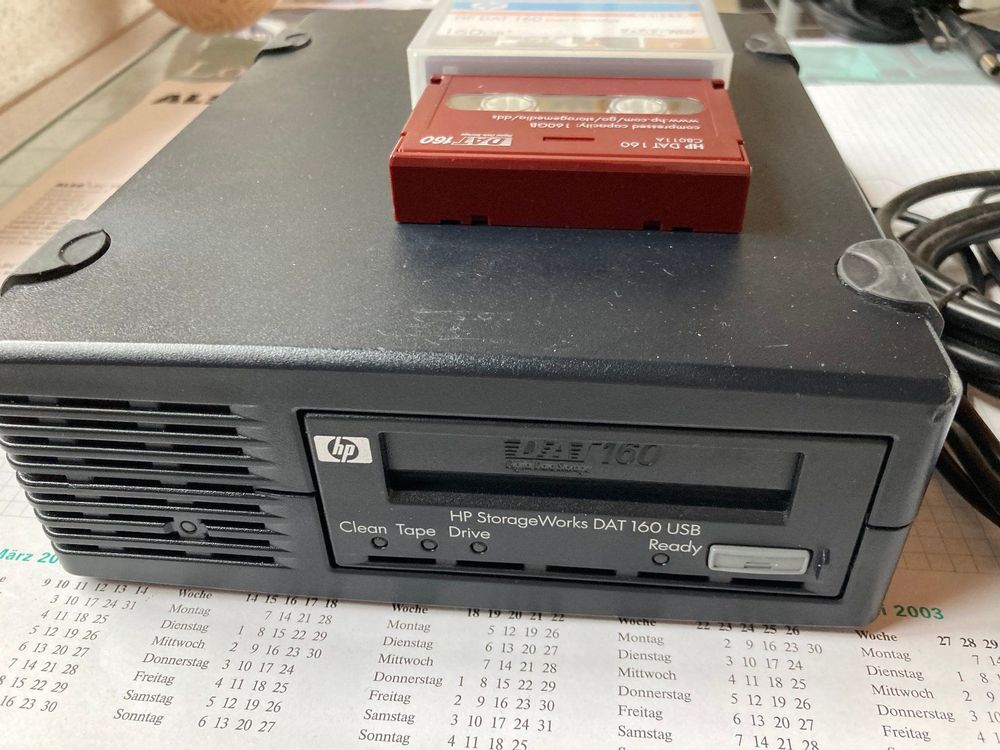 HP DAT Streamer 160GB USB | Kaufen auf Ricardo