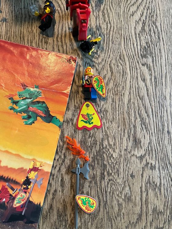 1.- Lego Castle Dragon Knights 6082: Fire Breathing Fortress | Kaufen ...