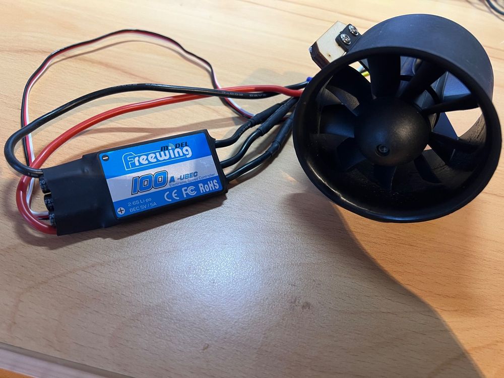 ESC Brushless 100A + turbine 80mm | Kaufen auf Ricardo