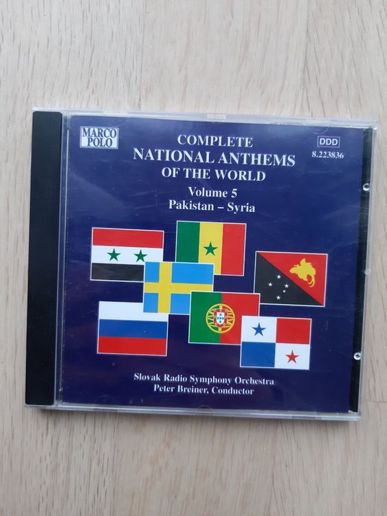 Complete national anthems of the world Vol. 5 (Landeshymnen) (Gebraucht ...