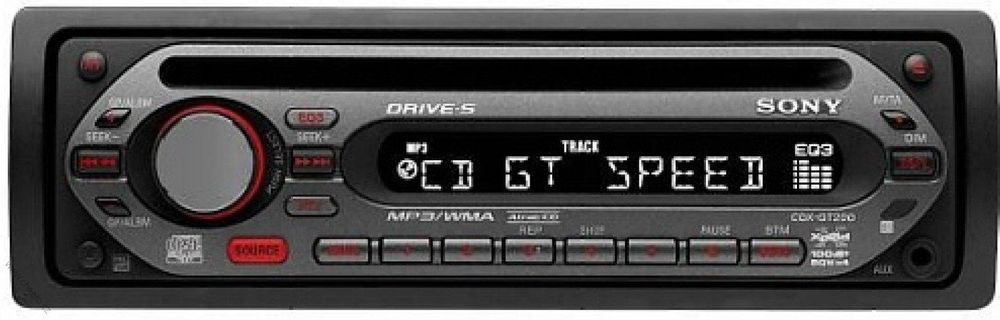 Autoradio 1DIN - Sony CDX-GT200 - AUX, CD (Gebraucht) in Corcelles-près ...