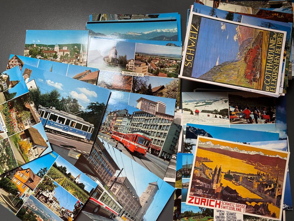 Postkarten Schweiz Sammlung 1.6 Kilo | Kaufen auf Ricardo