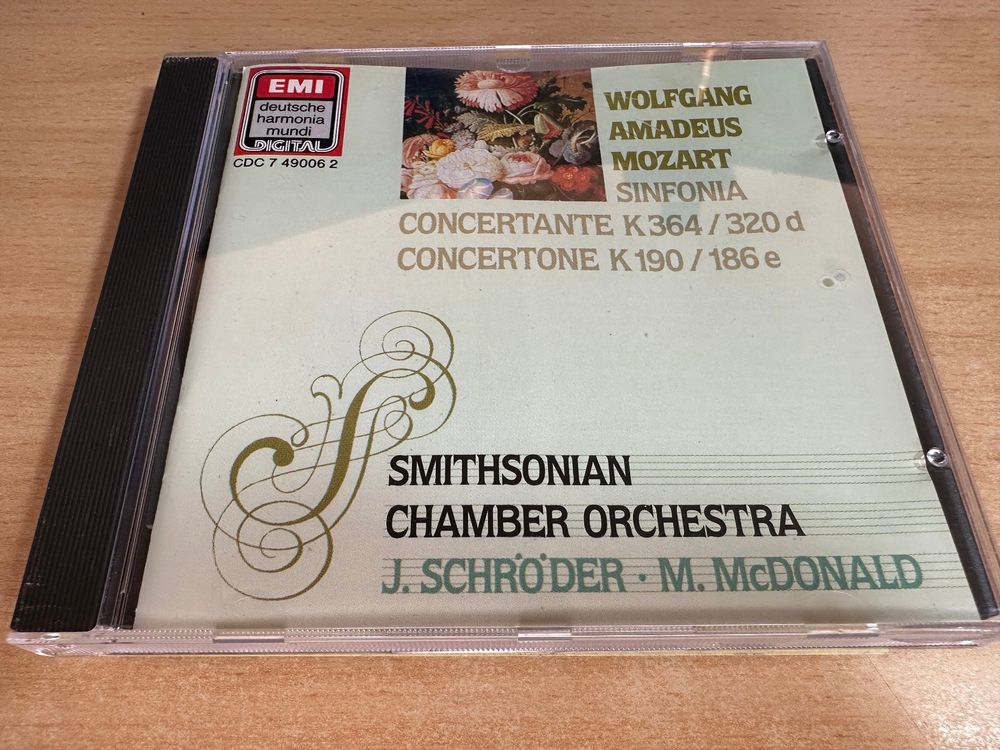 G2 Mozart Schröder McDonald Sinfonia Concertante 364 190 (Gebraucht) in ...