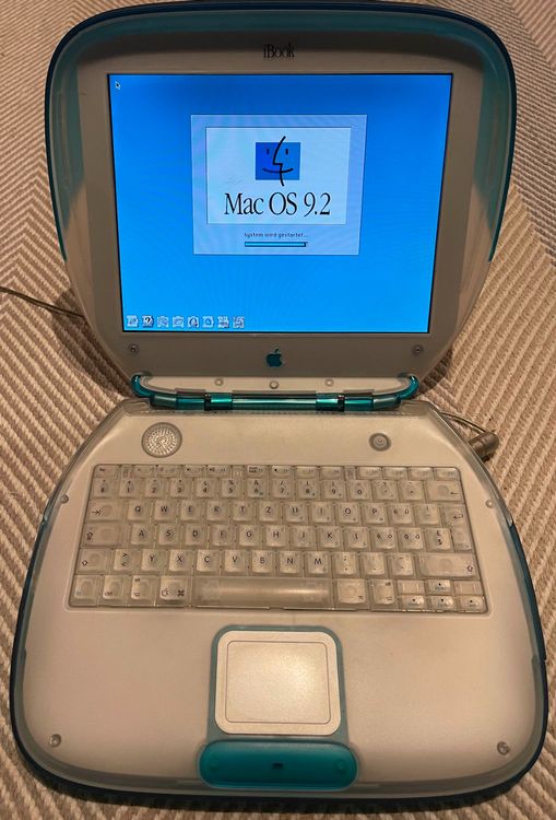 Vintage Apple ibook G3/300 Clamshell, 288Mb Ram, 3 GB HD (Gebraucht) in ...