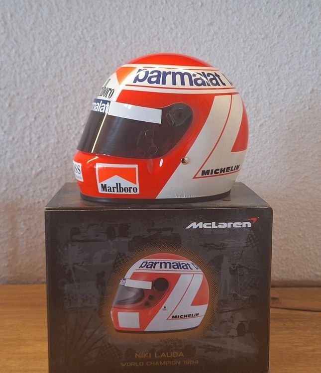 Niki Lauda McLaren Marlboro F1 World Champion Helm 1984 1:2 (Defekt) in Rebstein für CHF 350 ...