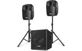 MAX PA-System MX700 Kompaktes 2.1 Soundsystem | Kaufen auf Ricardo