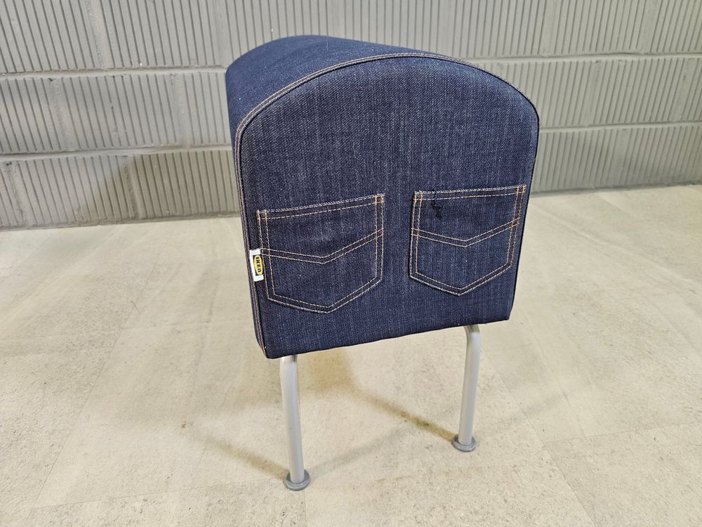 IKEA Pastill 1999 Bench Typ Blue Jeans Sitzbank Ottoman Bank (Gebraucht ...
