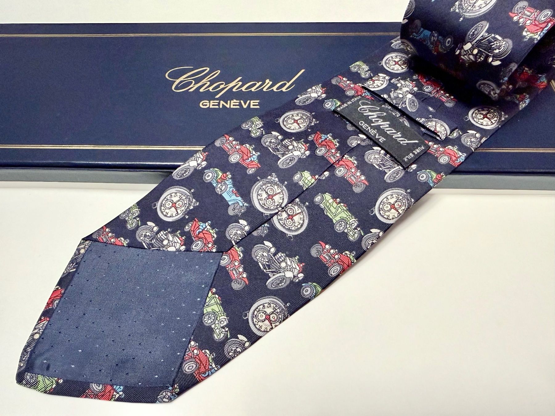 Cravate CHOPARD Genève „Automobiles“ - avec box original (D'occasion) à ...