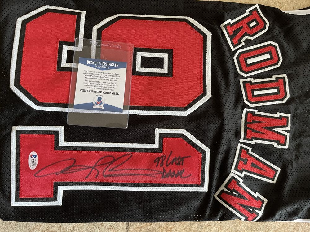 NBA Dennis Rodman Autograph Last Dance | Kaufen auf Ricardo