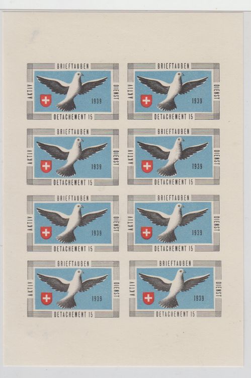 Brieftaubendienst 21b/4* Kat. 125.- (Gebraucht) in Herrliberg für CHF 22 – mit Lieferung auf ...