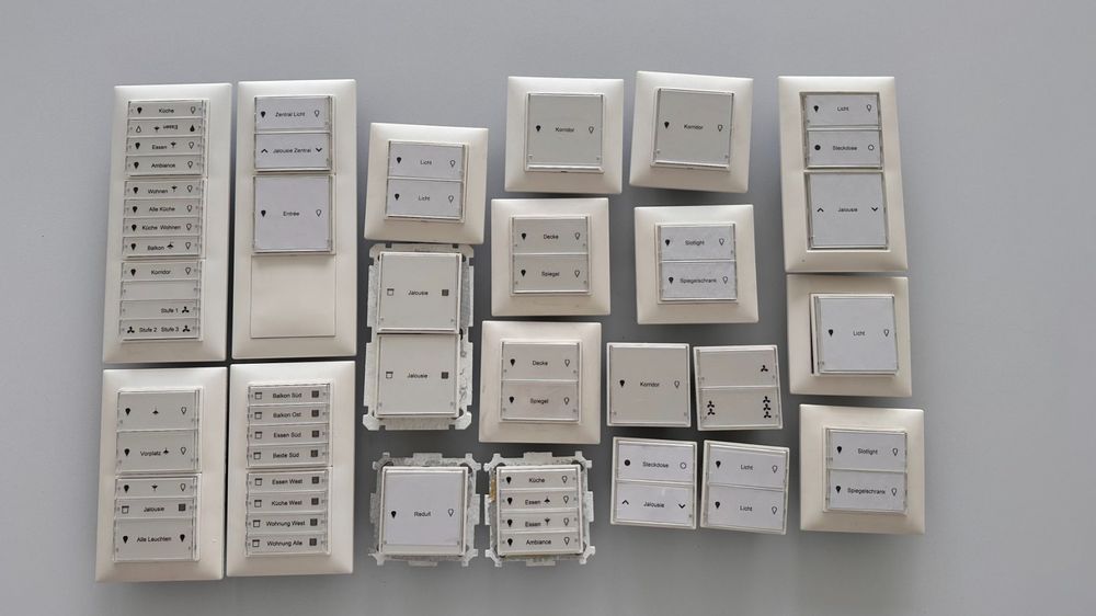 ABB KNX SIDUS Taster (4-fach & 8-fach mit LED) (Gebraucht) in Lufingen für CHF 200 – mit ...