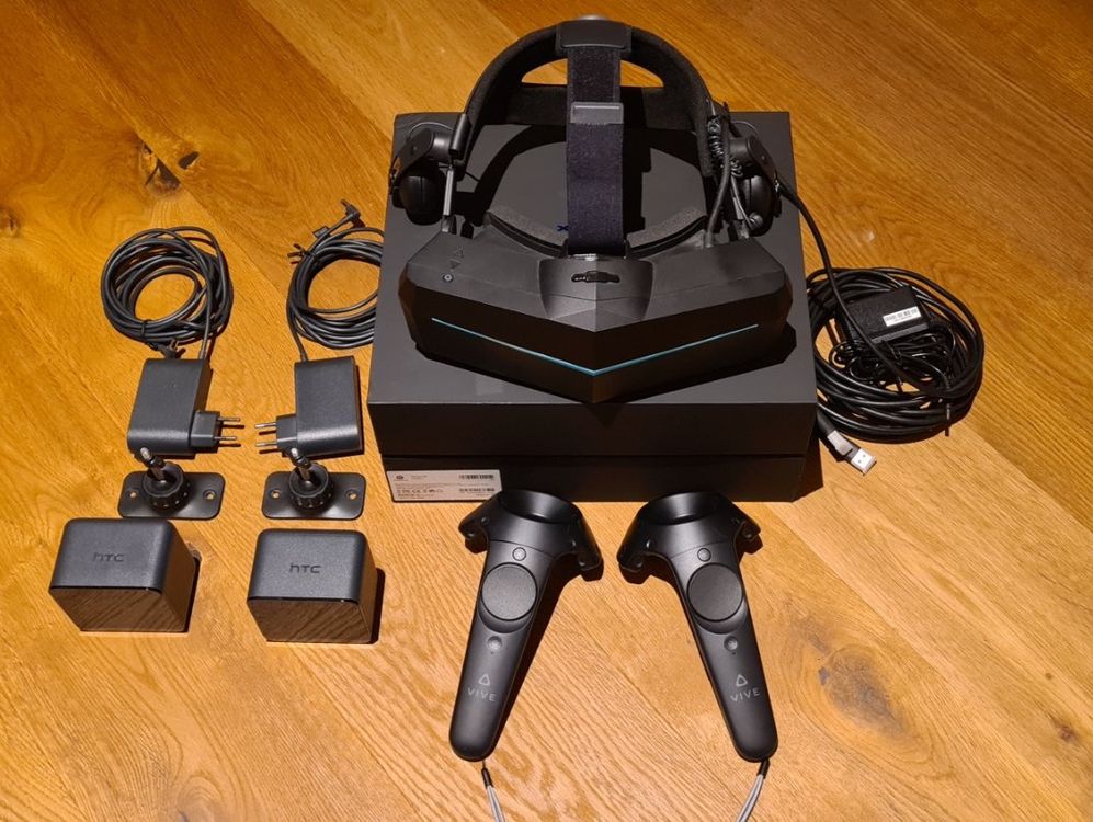 VR Complett Set, Pimax 5k+, Controller, Basestation (Gebraucht) in für ...