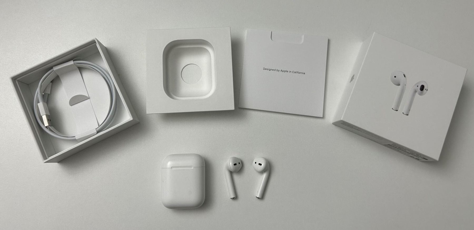 Apple AirPods (2nd Gen.) MagSafe mit Apple-Stecker (Gebraucht) in ...