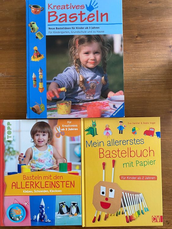 Verschiedene Bastelbücher fürs Basteln mit Kindern (Gebraucht) in Port ...