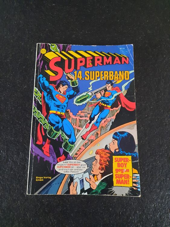 Superman 14. Superband Comic, Ehapa Verlag, Top Zustand! (Gebraucht) in ...