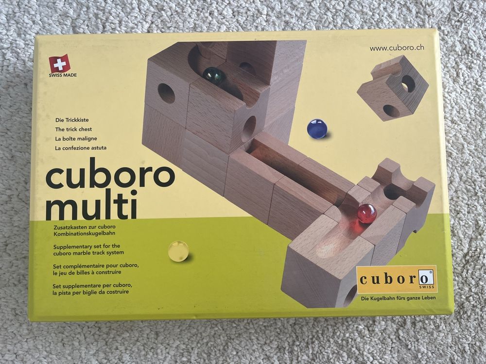 Cuboro Multi Konstruktions-Set Holzkugeln (Neu (gemäss Beschreibung ...
